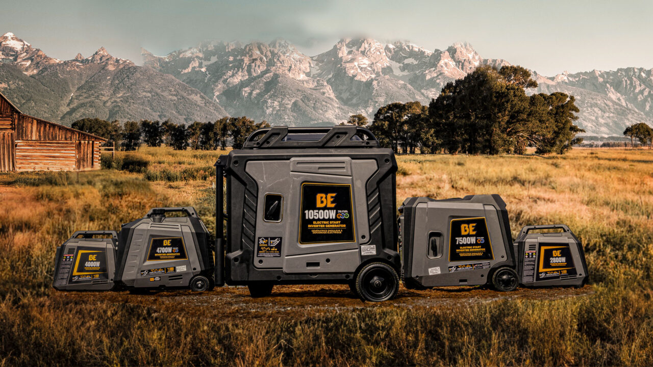 New Generators - BE Power Equipment | Inverters & Generators Lineup